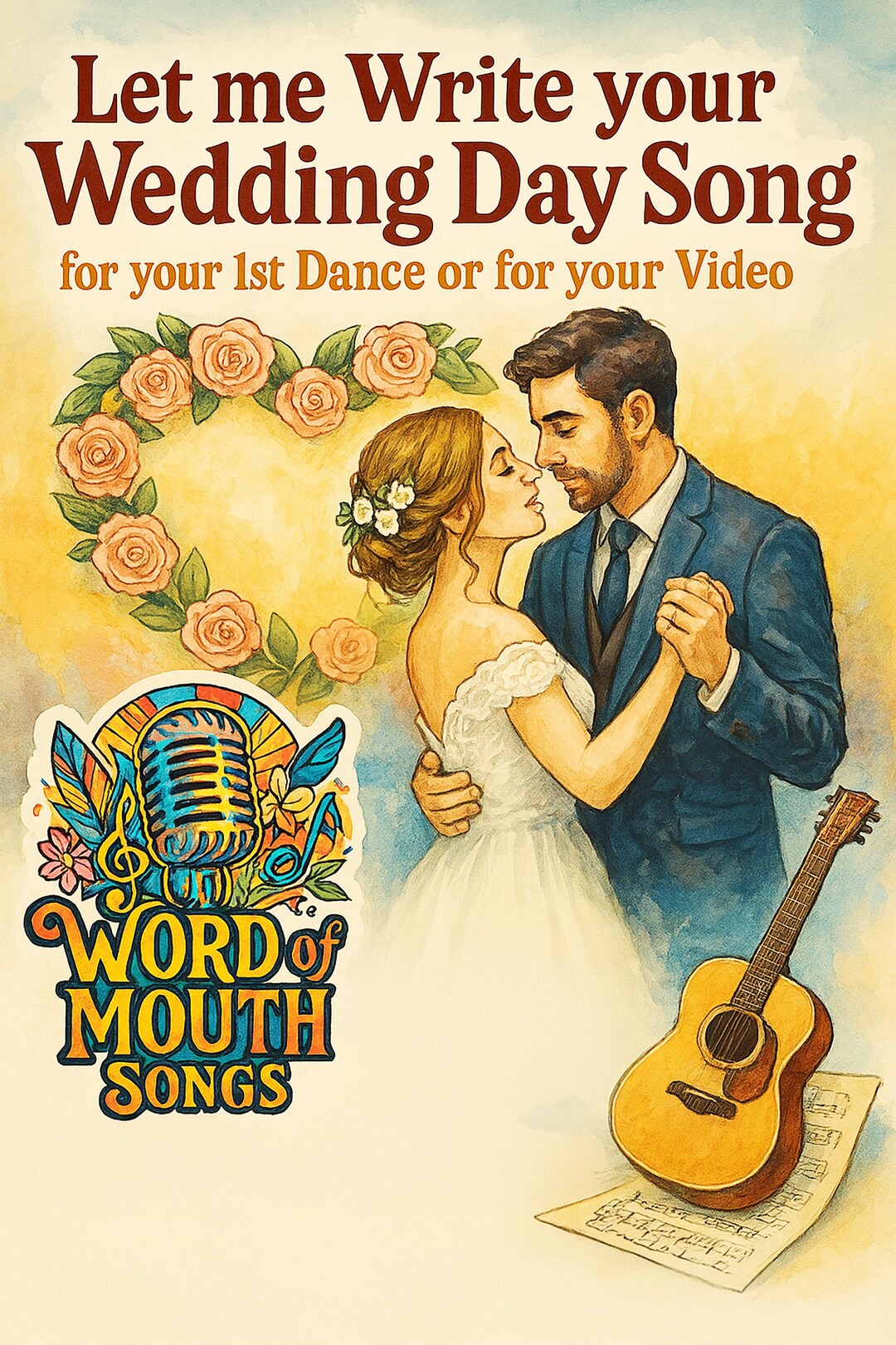 Custom Wedding Song – Personalised First Dance or Wedding Video Song ...