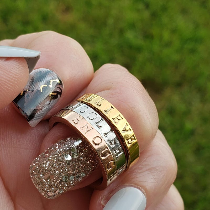 Personalized Rings - Etsy