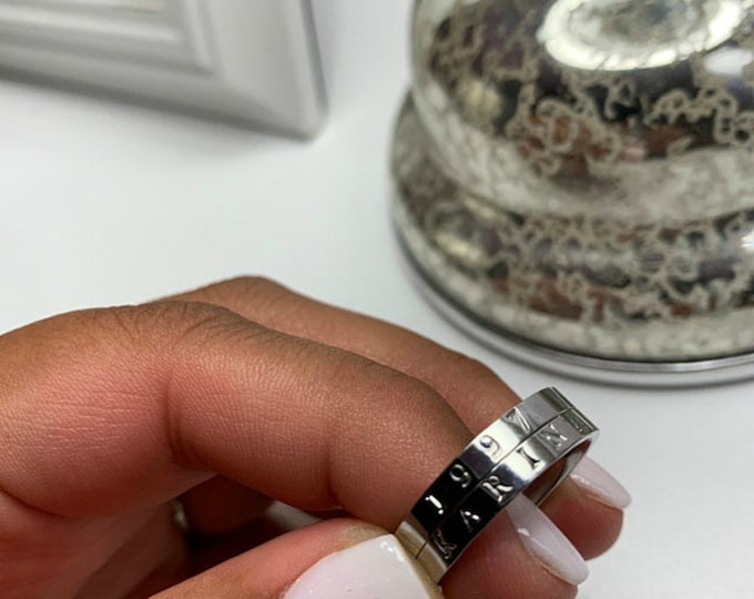 1 Corinthians 13 Ring, Purity Ring, Christian Ring, Love is Patient ...