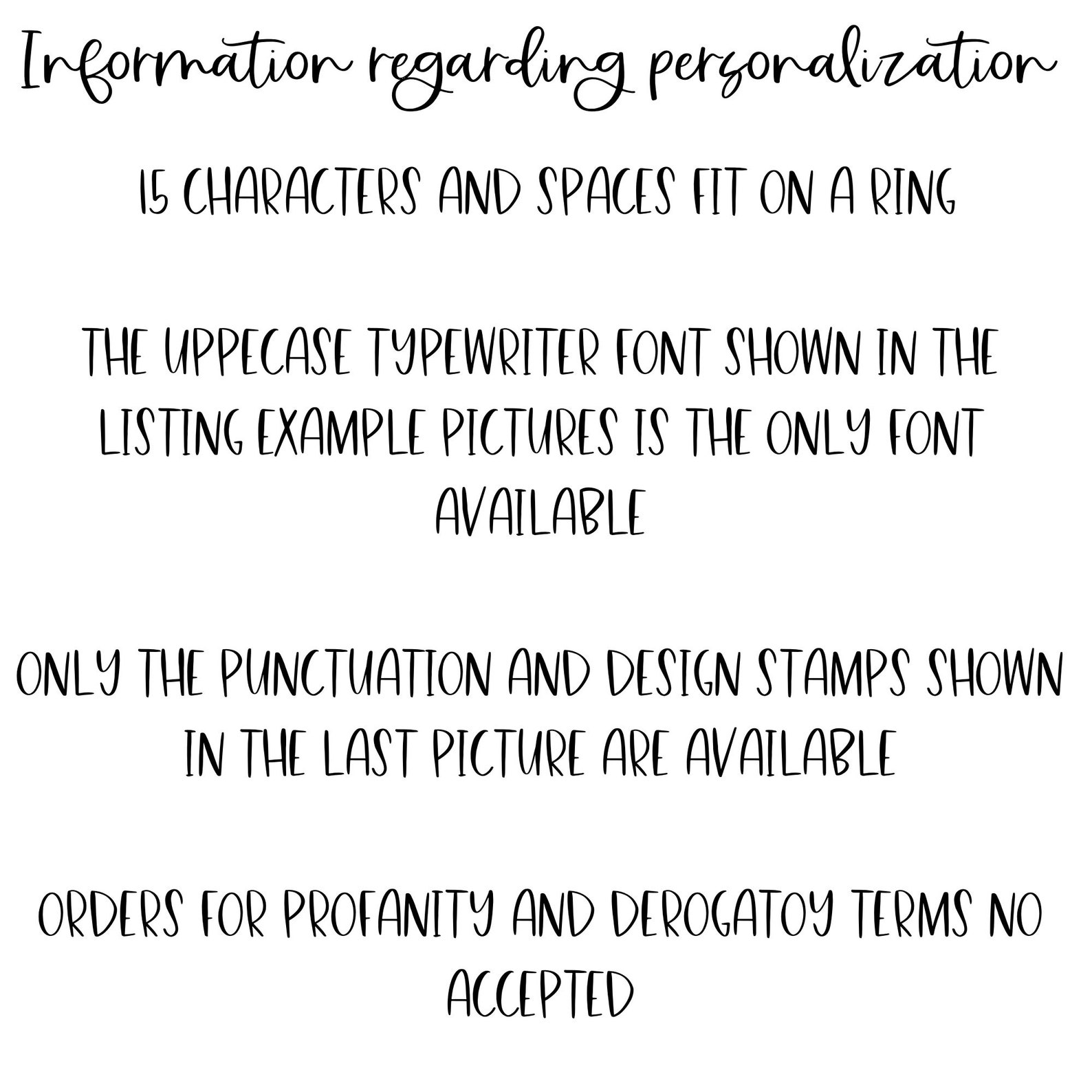 Your Words Quote Phrase Saying Stack Ring Personalize Gold | Etsy