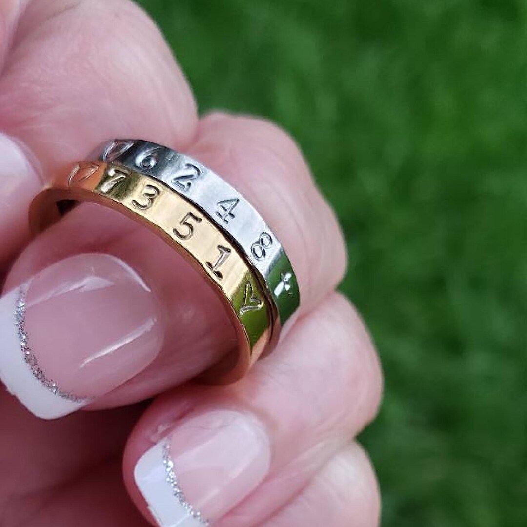 Cop Ring · Ring Police · Badge Number Gift · Police Officer Wife · Law ...