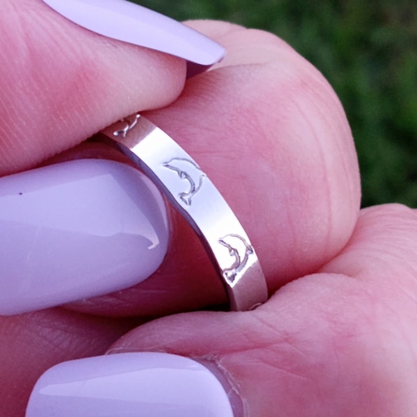 Dolphin Ring - Etsy