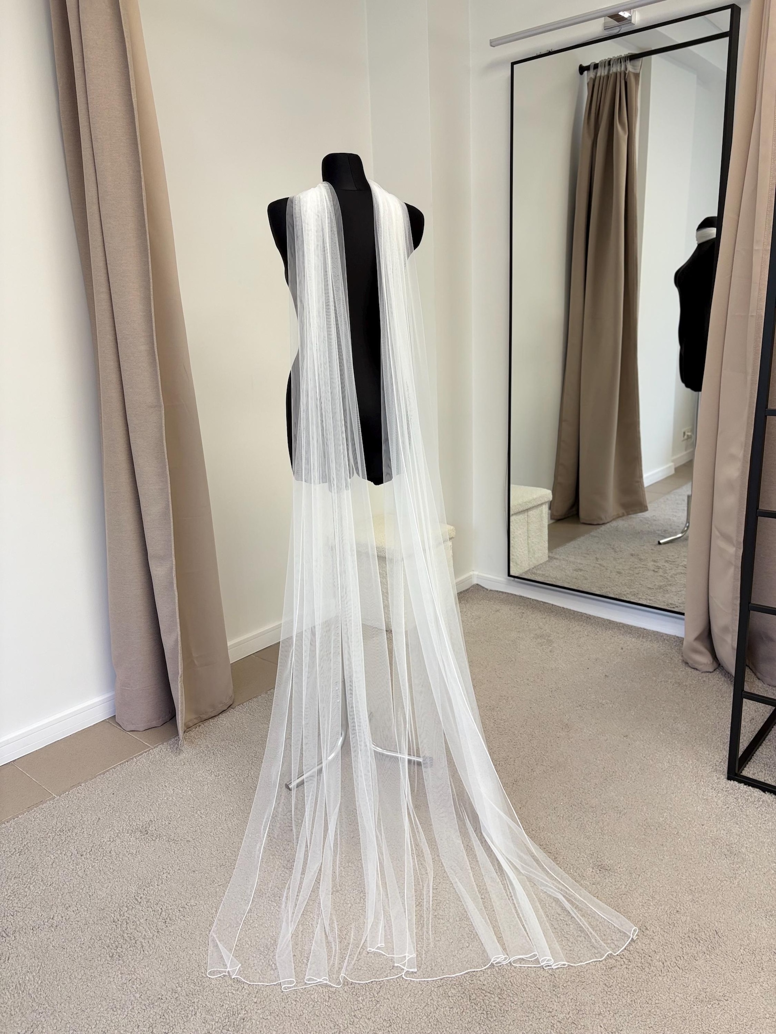 Delicate Tulle Bridal Accessory -sheer Tulle Neck Scarf - Etsy