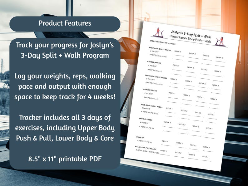 Joslyn Thompson Rule Strength + Walk Program, Peloton Exercise Tracker ...