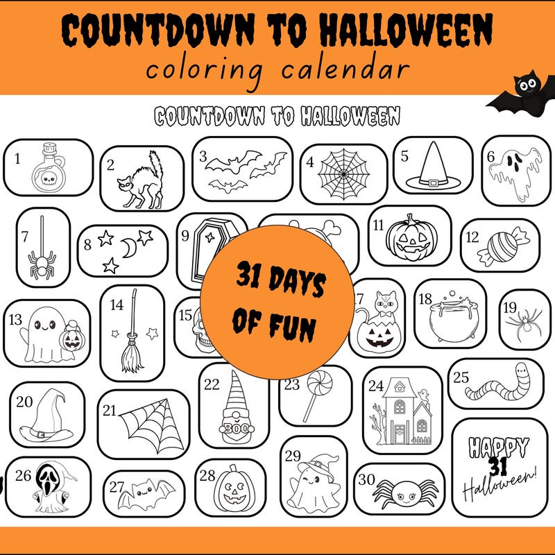 Halloween Countdown - Etsy