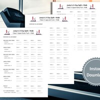 Fitness Tracker Yearly Printable Journal Page Yearly Tracker Health ...