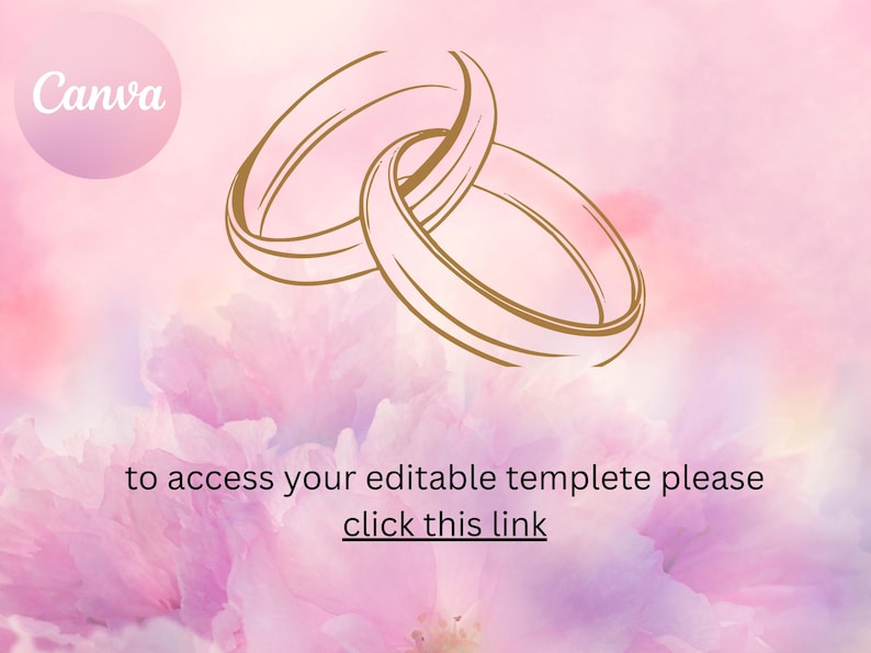 Animated Wedding Invitation, Canva Editable Invitation,diy Template ...