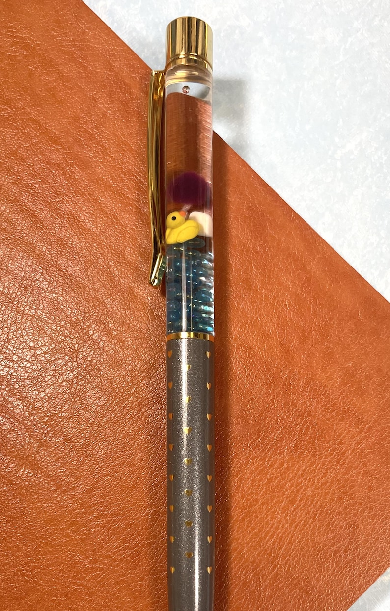Rubber Duck Float Pen: Handmade Polymer Clay Ducks, Refillable ...