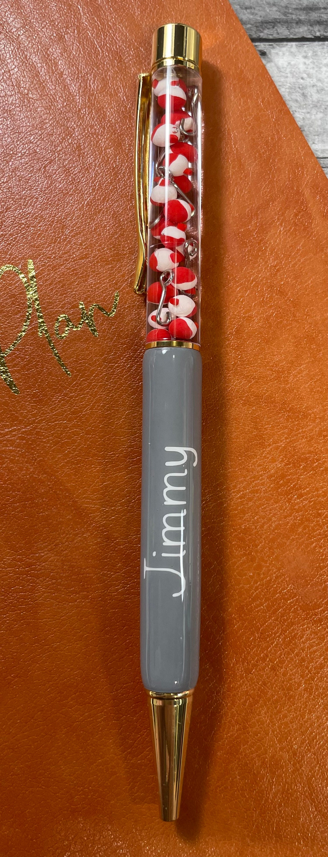 Fishing Ballpoint Float Pen, Bobber and Hook Pen, Fishing Lovers - Etsy