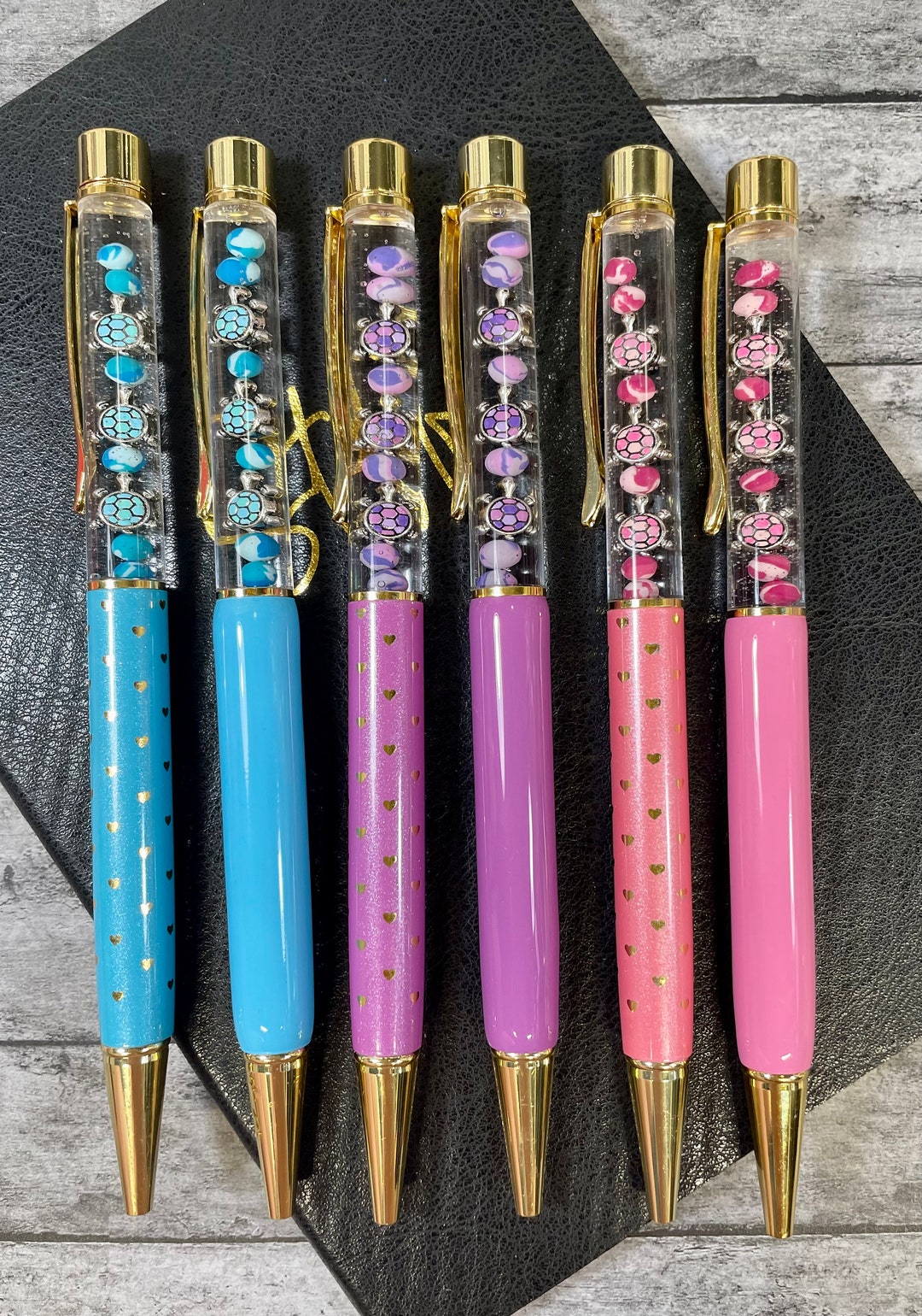 Turtle Pen, Ocean Turtle Float Pen, Sea Turtle Ballpoint Pen - Etsy