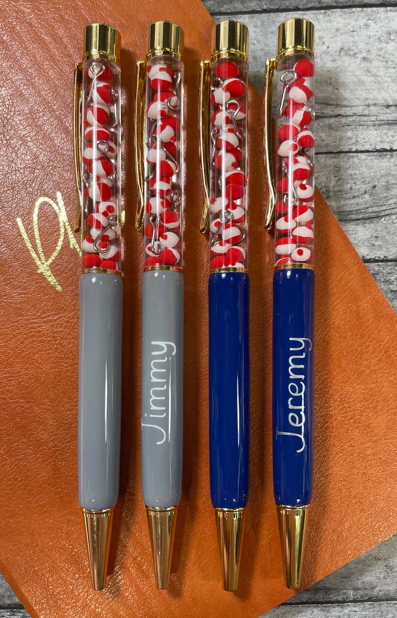 Fishing Ballpoint Float Pen, Bobber and Hook Pen, Fishing Lovers - Etsy