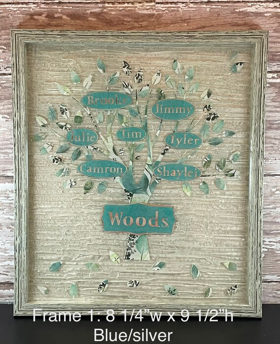Family Tree Personalized Gift Resin Tree Cutting Board - Etsy