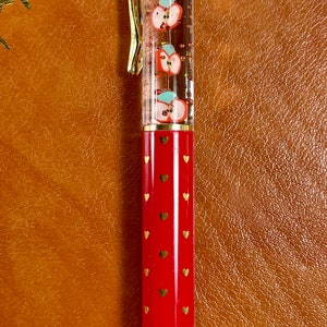 Apple Pen, Teacher Appreciation Apple Pen, Apple Slice Ballpoint Float ...