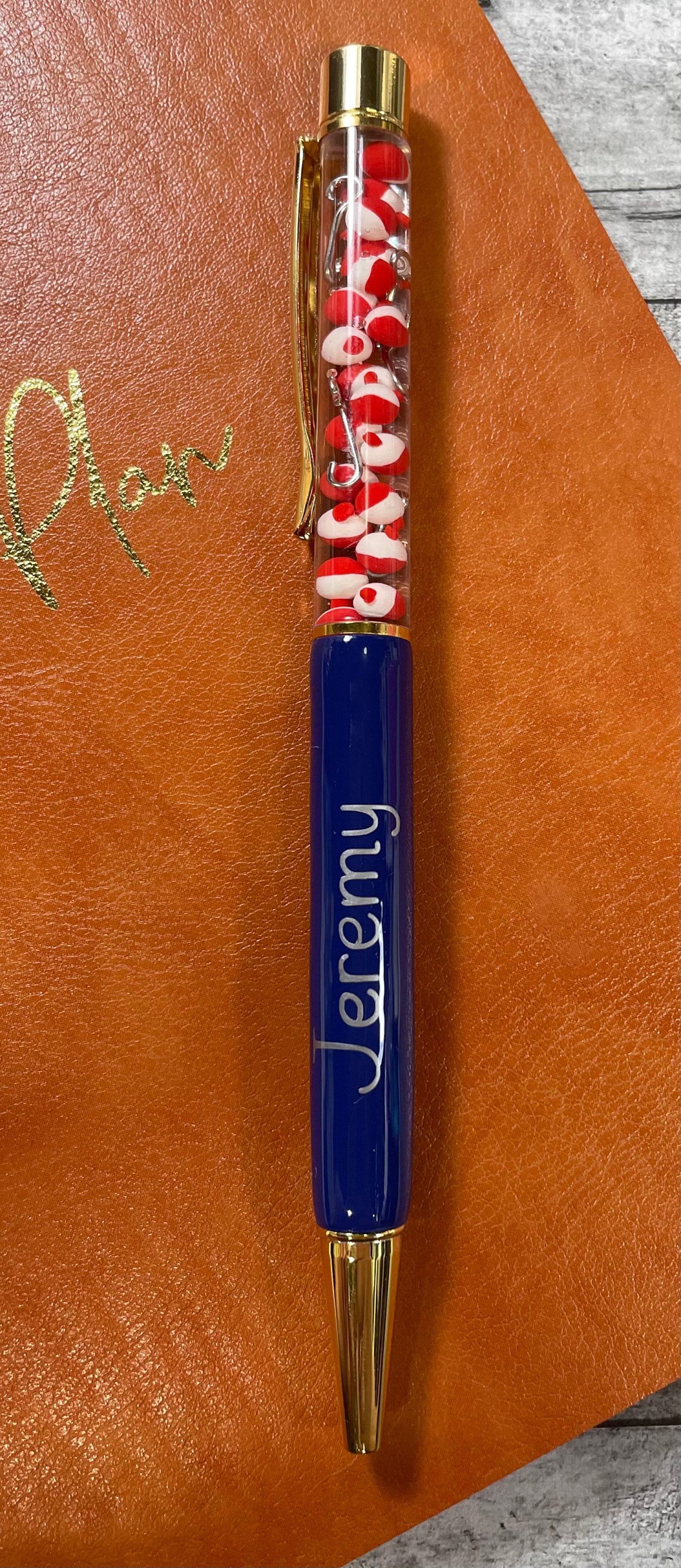 Fishing Ballpoint Float Pen, Bobber and Hook Pen, Fishing Lovers - Etsy