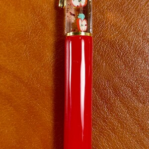 Apple Pen, Teacher Appreciation Apple Pen, Apple Slice Ballpoint Float ...