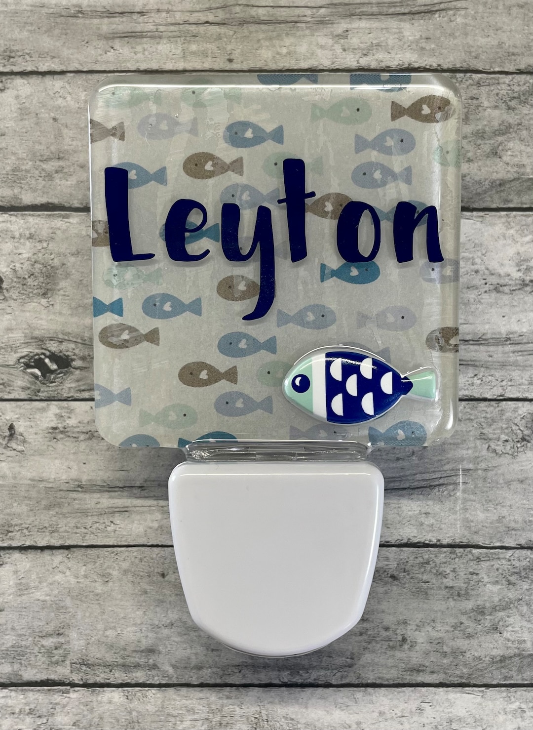 Personalized Fish/fishing Nightlight for Children, Nursery Nightlight ...