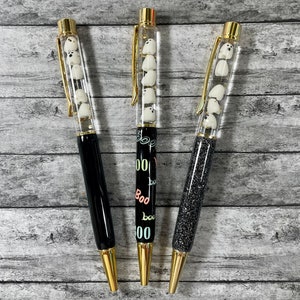 Glow in the Dark Ghost Pen, Halloween Ghost Ballpoint Pen, Fun Boo Pen ...