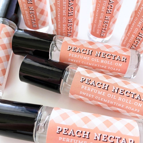 Peach Nectar Perfume Oil Fragrance Roll On - Etsy