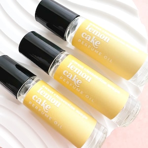 Lemon Cake Perfume Oil Fragrance Roll On - Etsy