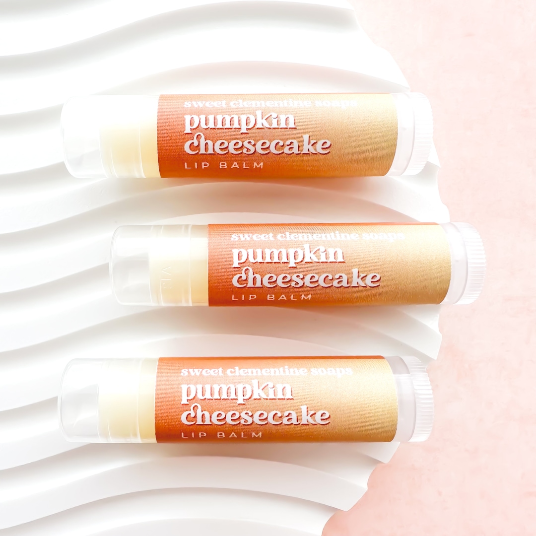 Pumpkin Cheesecake Lip Balm, Fall Collection - Etsy