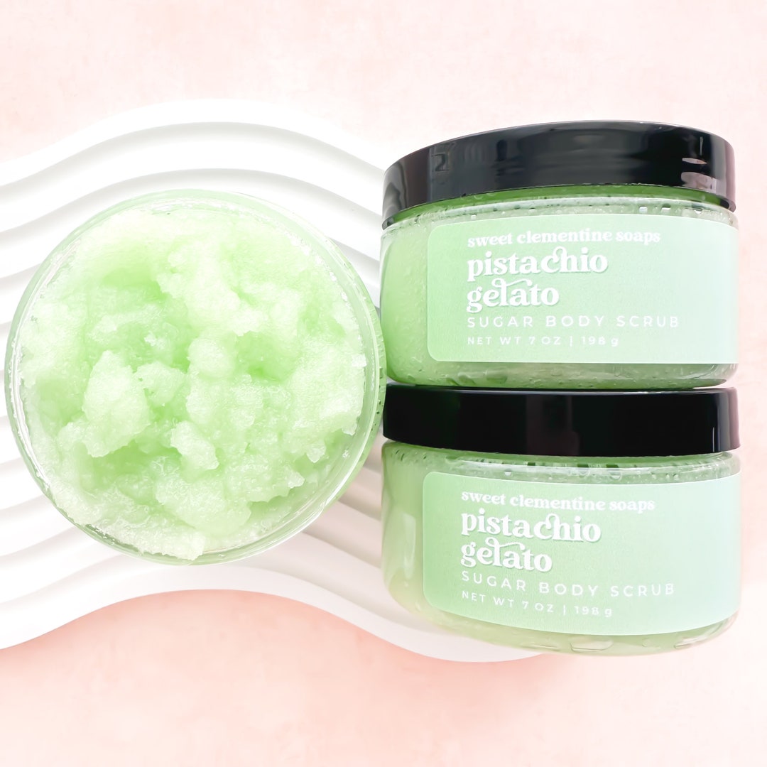 Pistachio Gelato Sugar Body Scrub - Etsy