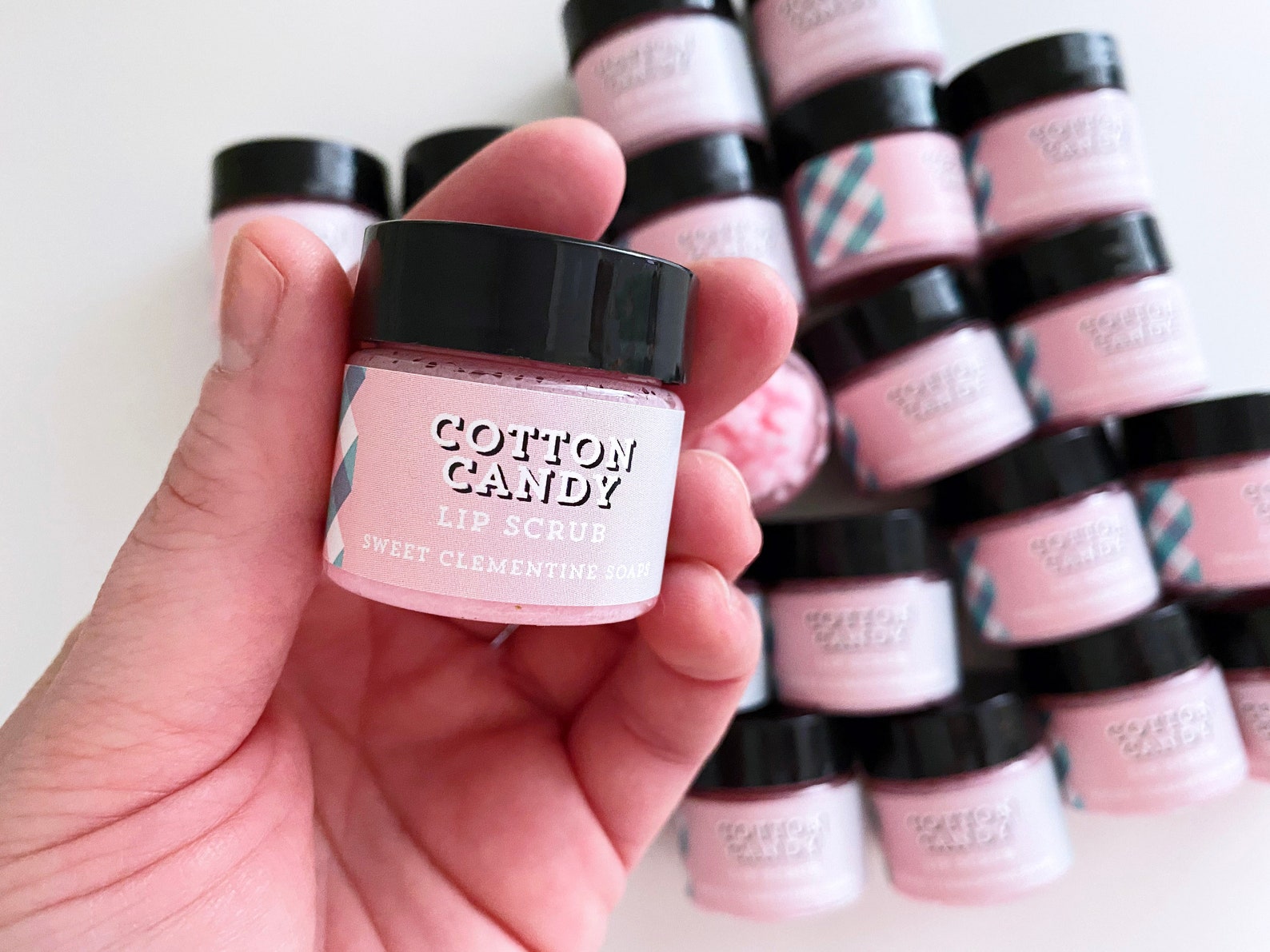 Cotton Candy Lip Scrub Lip Sugar Scrub Avocado Butter Sugar - Etsy