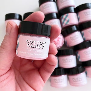 Cotton Candy Lip Scrub Lip Sugar Scrub Avocado Butter Sugar - Etsy