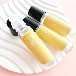 Lemon Cake Perfume Oil Fragrance Roll On - Etsy