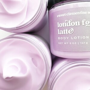 Body Butter Lotion London Fog Latte Body Lotion Body Cream - Etsy
