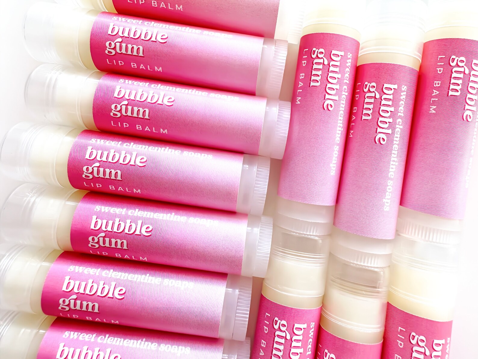 Bubble Gum Lip Balm Moisturizing Avocado and Jojoba Oil Lip - Etsy