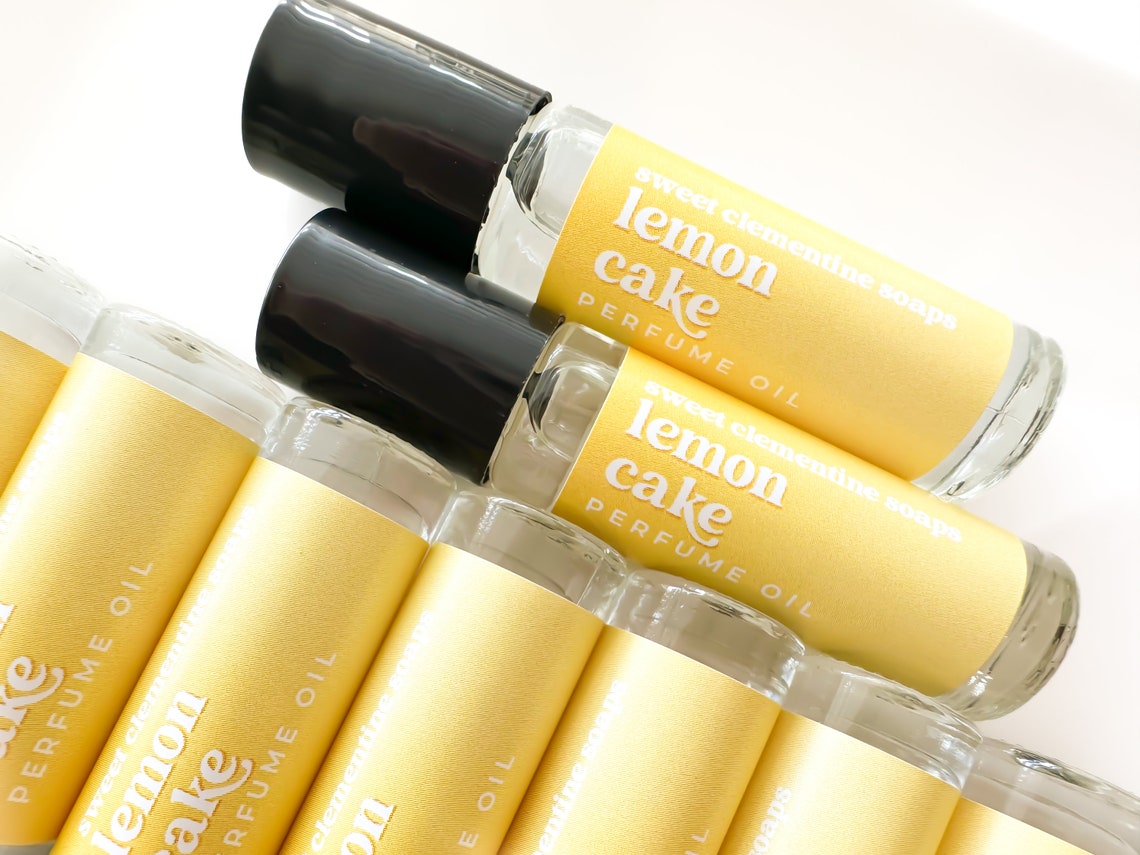 Lemon Cake Perfume Oil Fragrance Roll On - Etsy