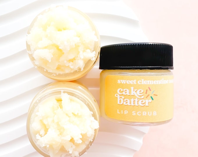 Cake Batter Lip Scrub - Etsy
