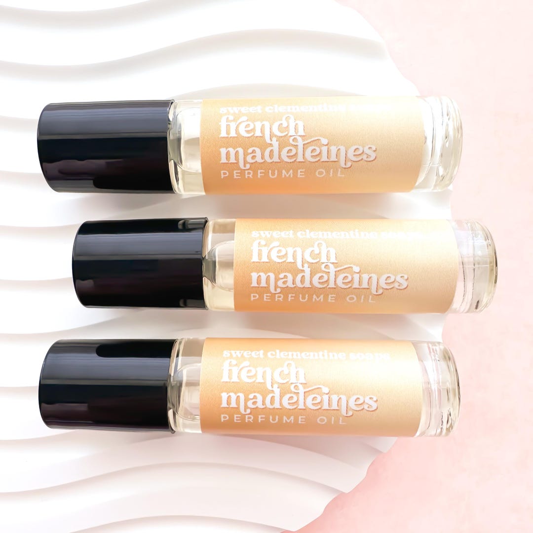 French Madeleines Perfume Oil Fragrance Roll On - Etsy