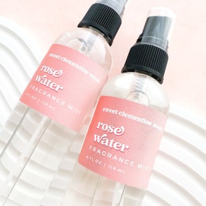 Rose Water, Fragrance Mist, Body Mist, Body Spray, Perfect Mothers Day ...