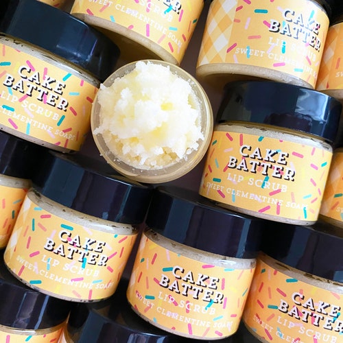 Cake Batter Sugar Scrub Birthday Cake Sugar Scrub Vanilla - Etsy