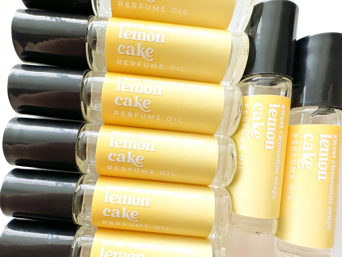 Lemon Cake Perfume Oil Fragrance Roll On - Etsy