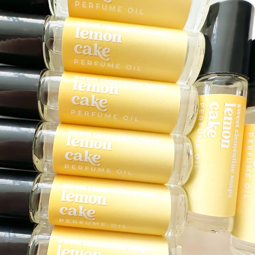 Sugared Lemon Kiss Perfume Oil Roll on Perfume Womens - Etsy