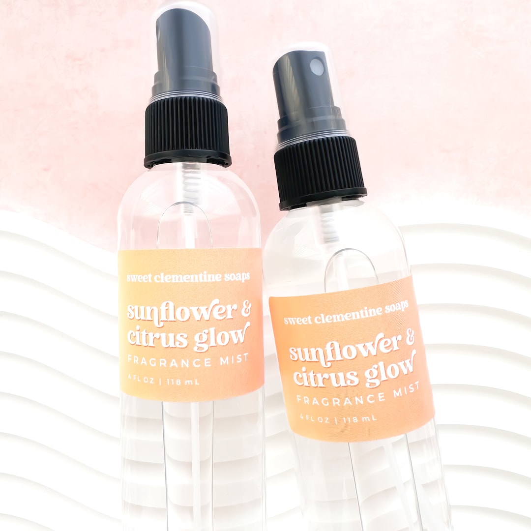 Sunflower Citrus Glow, Fragrance Mist, Body Mist, Body Spray - Etsy