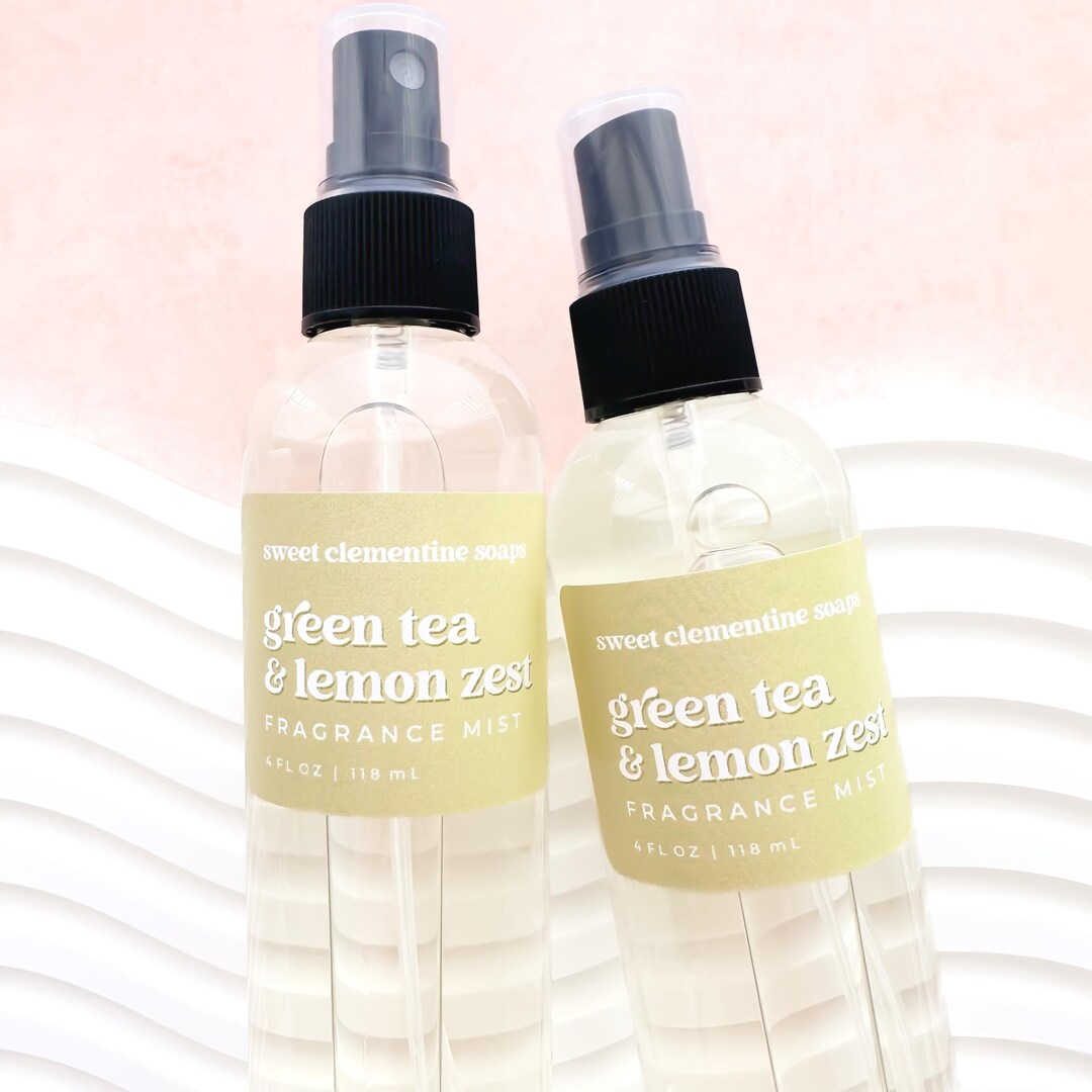 Green Tea Lemon Zest, Fragrance Mist, Body Mist, Body Spray - Etsy
