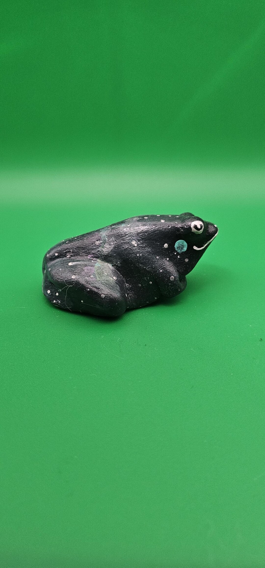 Galaxy Frog Space Frog Star Frog Clay Figurine Frog Custom New Frog ...