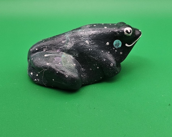 Alien Tree Frog Friend - Starlight Pink- Hand Painted Resin Frog ...