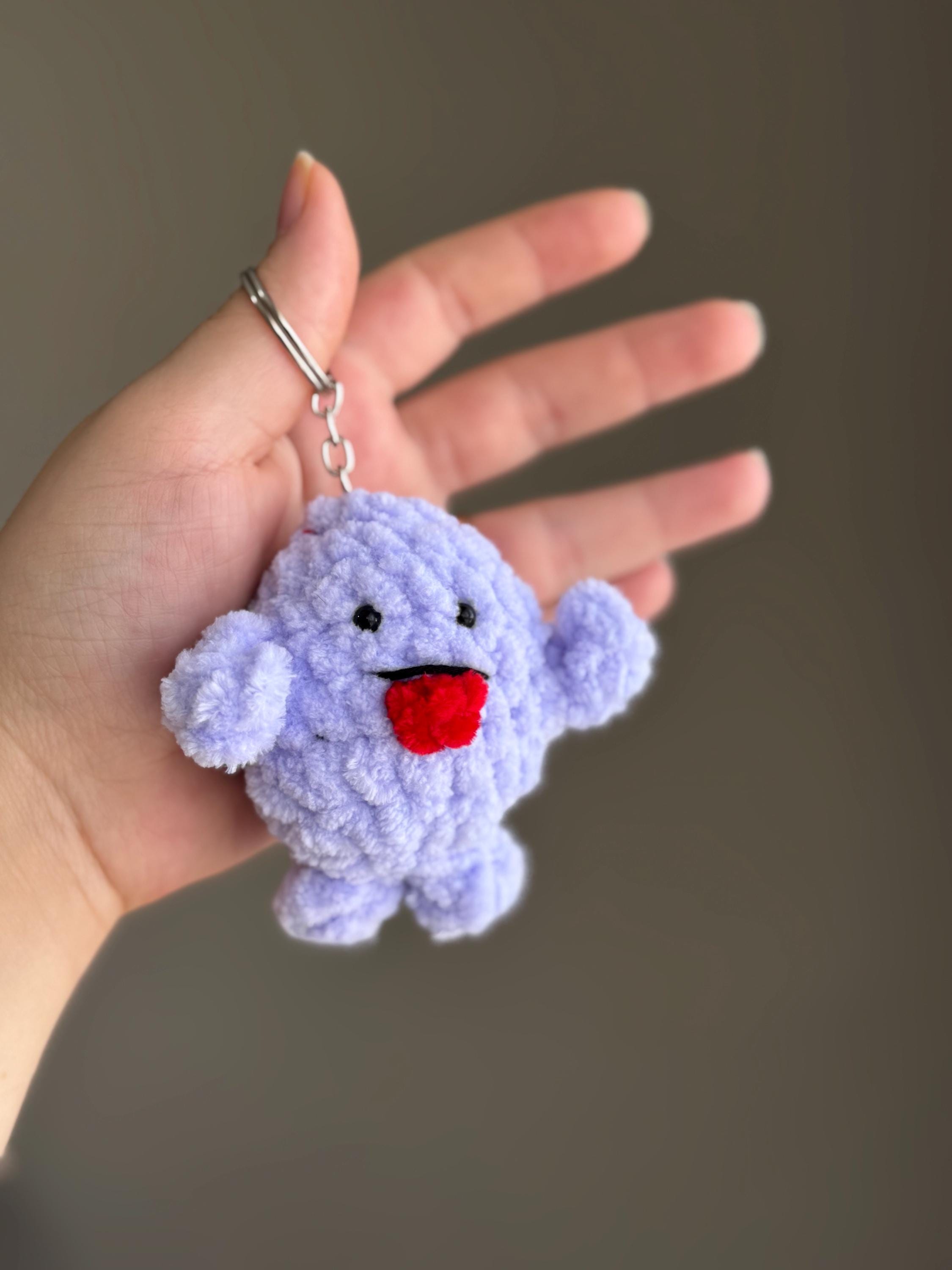 Amigurumi Monster Keychain Crochet Pattern – Plush Toy PDF Digital ...