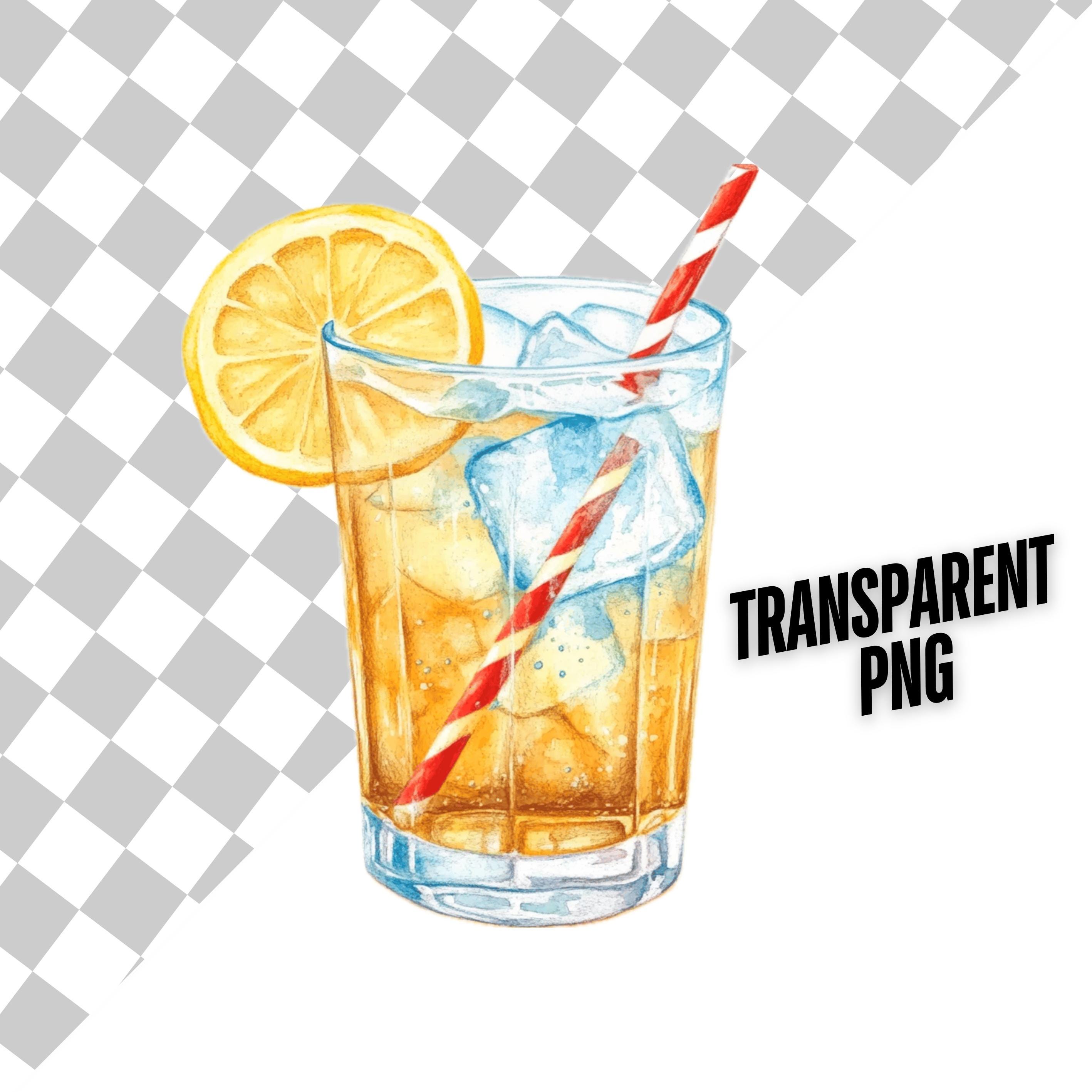 Signature Cocktails Clip Art | Transparent PNG | 300 DPI High ...