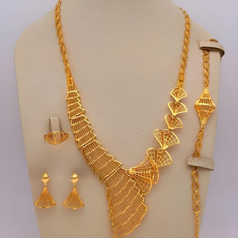 Arabic Bridal Jewelry Set - Etsy