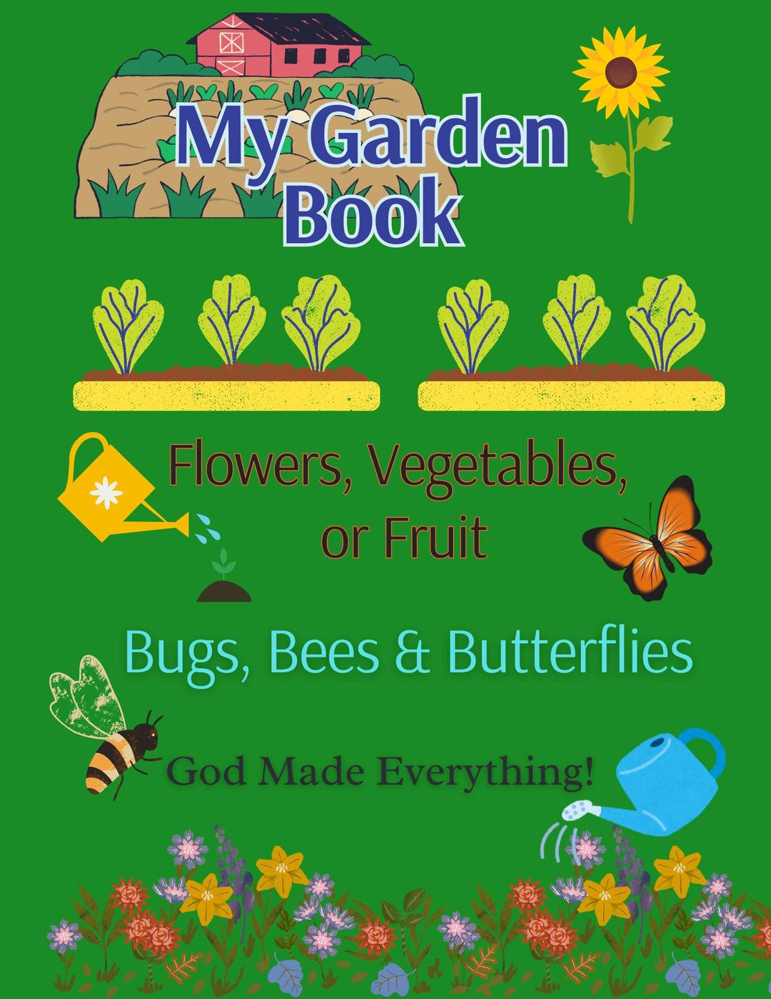 Kids Garden Activity Book | Nature Discovery | Instant Download ...