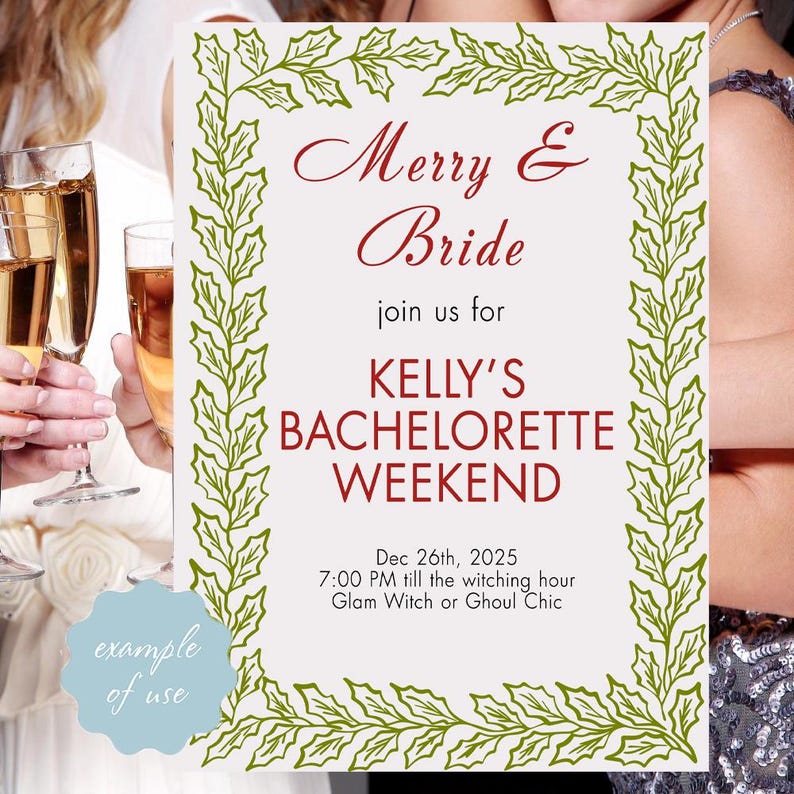 Whimsical Christmas Frame Clipart PNG SVG Festive Borders Cute Frame ...