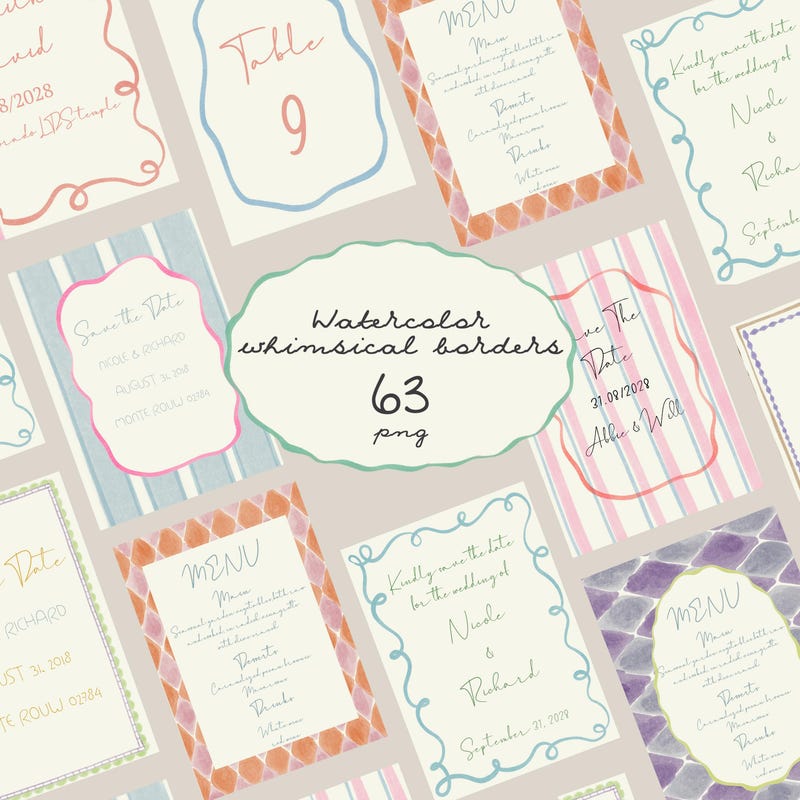 Whimsical Frames - Etsy