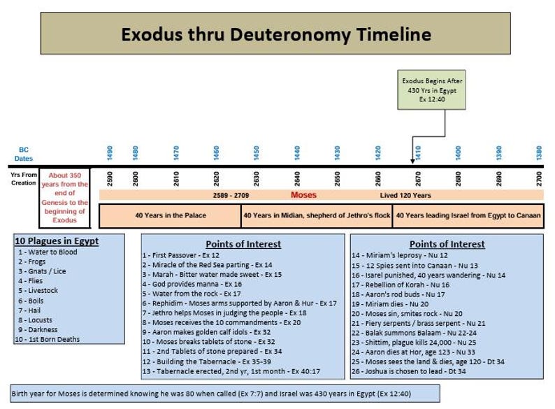 Bible Timeline - Etsy