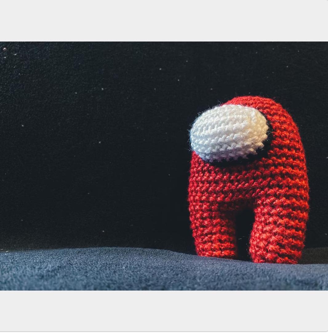 Among Us Crochet Pattern | Amigurumi Crewmate Plush | Cute Game ...