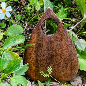 Handmade Planchette for Use With Spirit Board and Ouija Boards: Wood ...